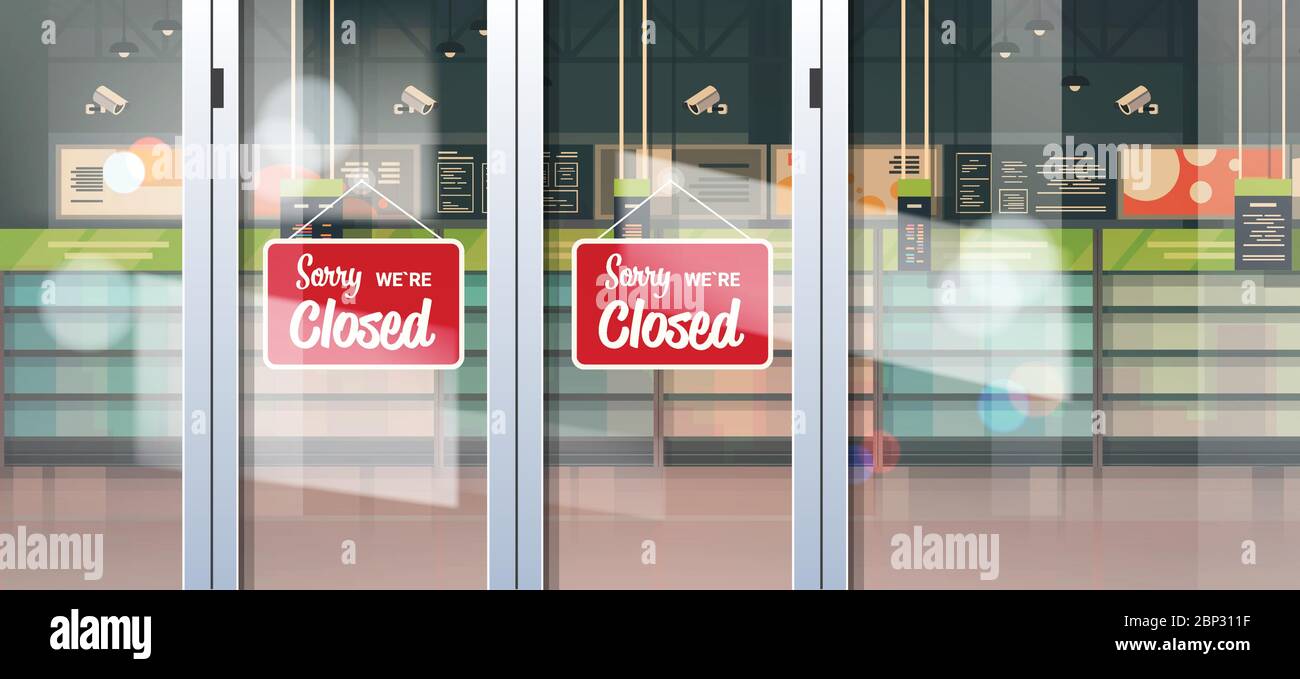 Locked store shelves Stock Vector Images - Alamy