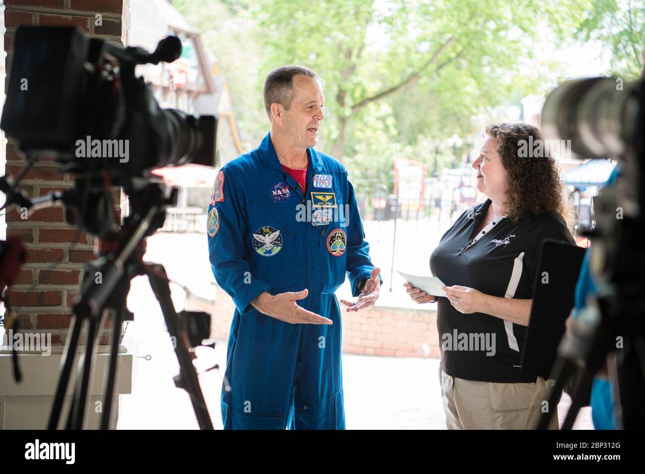 On May 3, 2019, NASA astronaut Ricky Arnold was interviewed at Six ...