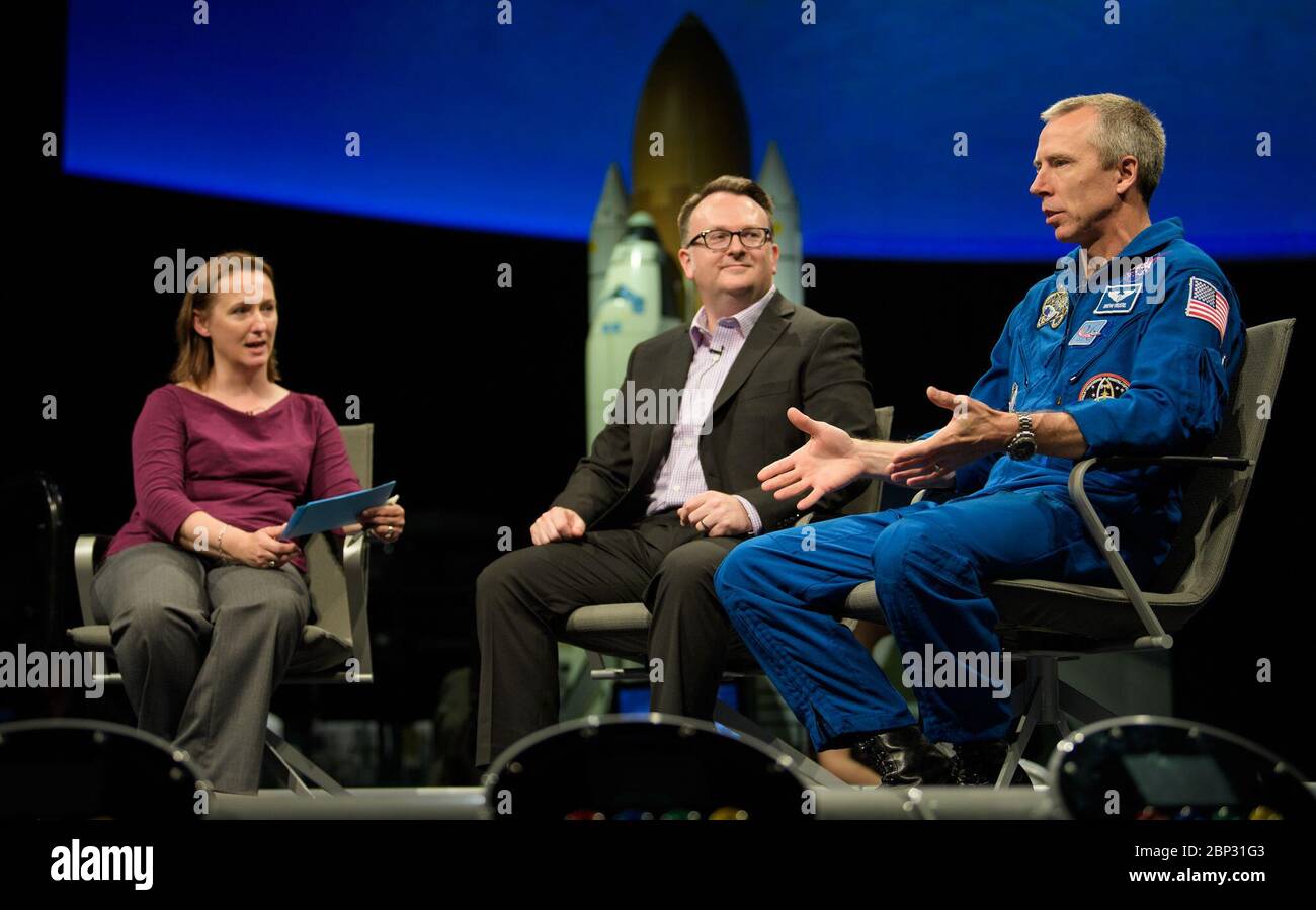 NASA astronaut Drew Feustel discusses his experiences on space shuttle ...