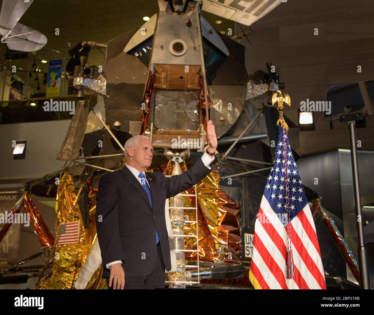 On May 14, 2019, U.S. Vice President Mike Pence attended the premiere ...
