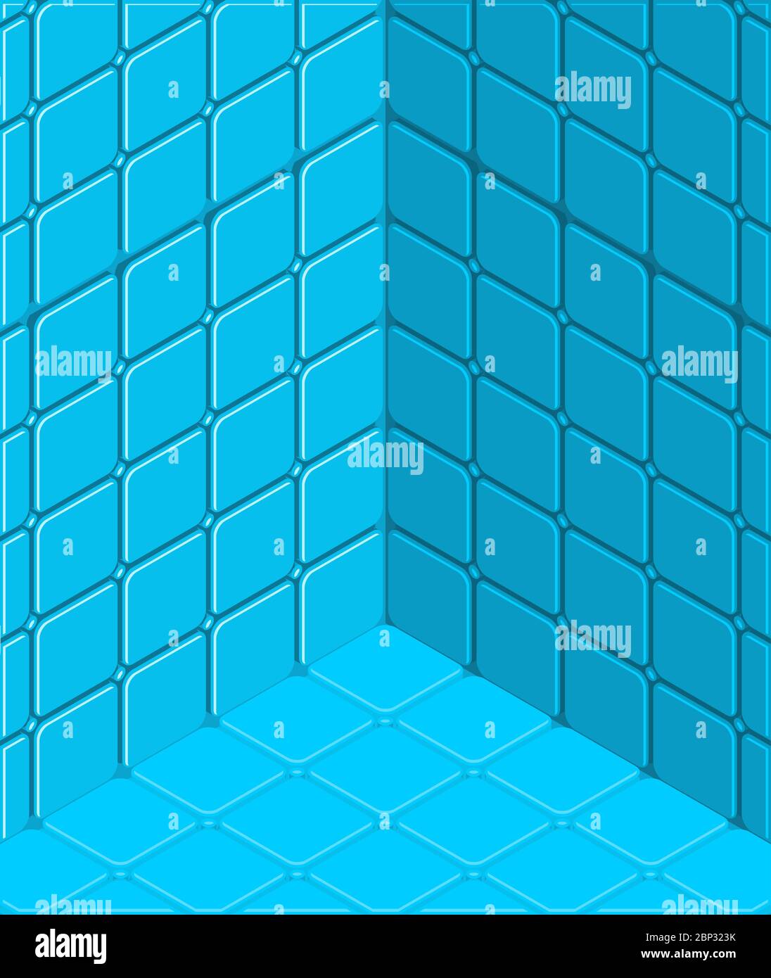 Nuthouse Soft walls background. lunatic asylum vector illustration ...