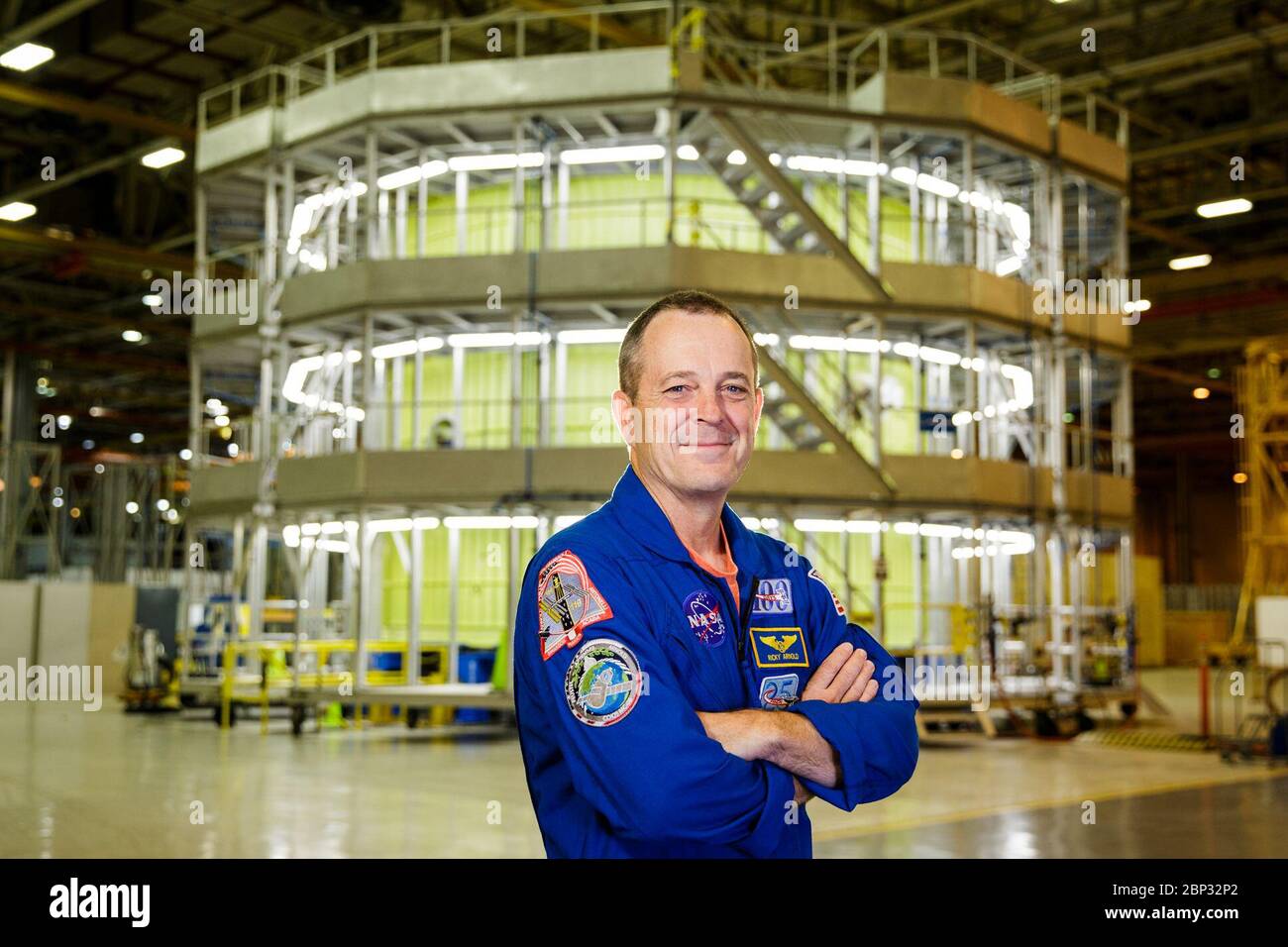 NASA astronaut Ricky Arnold poses for a portrait at the Michoud ...