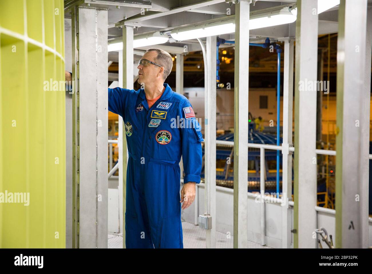 A portrait of NASA astronaut Ricky Arnold, captured at the Michoud ...