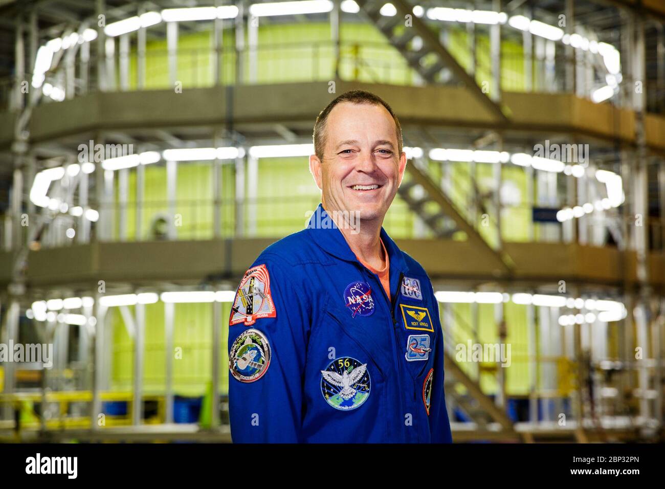 NASA astronaut Ricky Arnold poses for a portrait on June 28, 2019, at ...