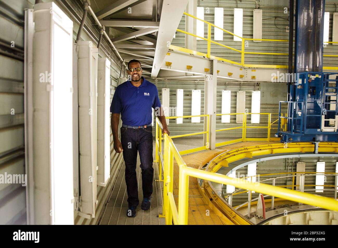 James Randolph, a mechanical engineer at Boeing, is pictured at the ...