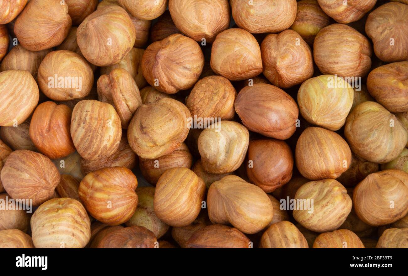 Beautiful clean hazelnut hi-res stock photography and images - Alamy
