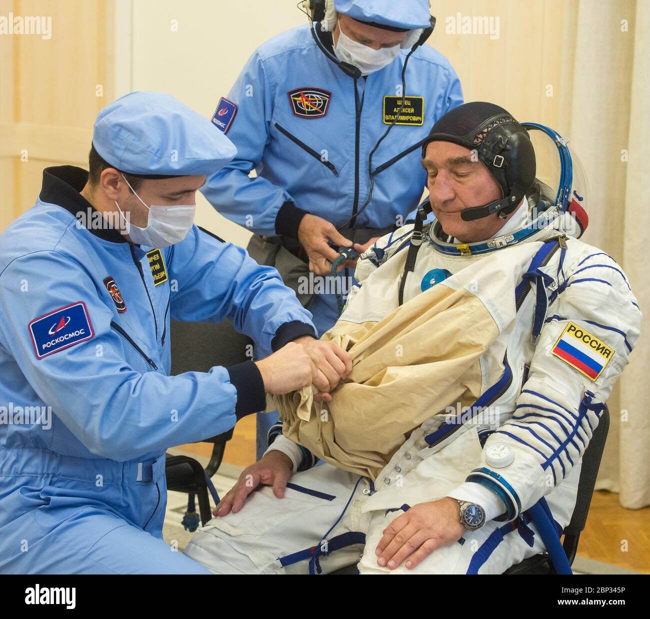 On July 20, 2019, Soyuz Commander Alexander Skvortsov of Roscosmos, along with NASA’s Drew ...