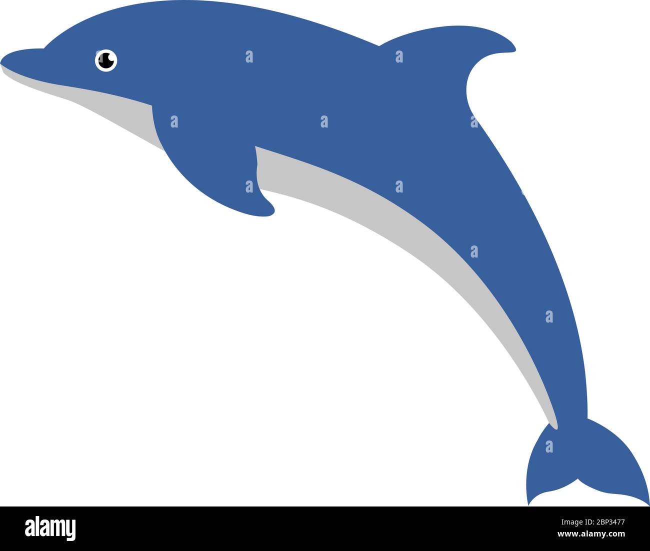 Flat dolphin hi-res stock photography and images - Alamy