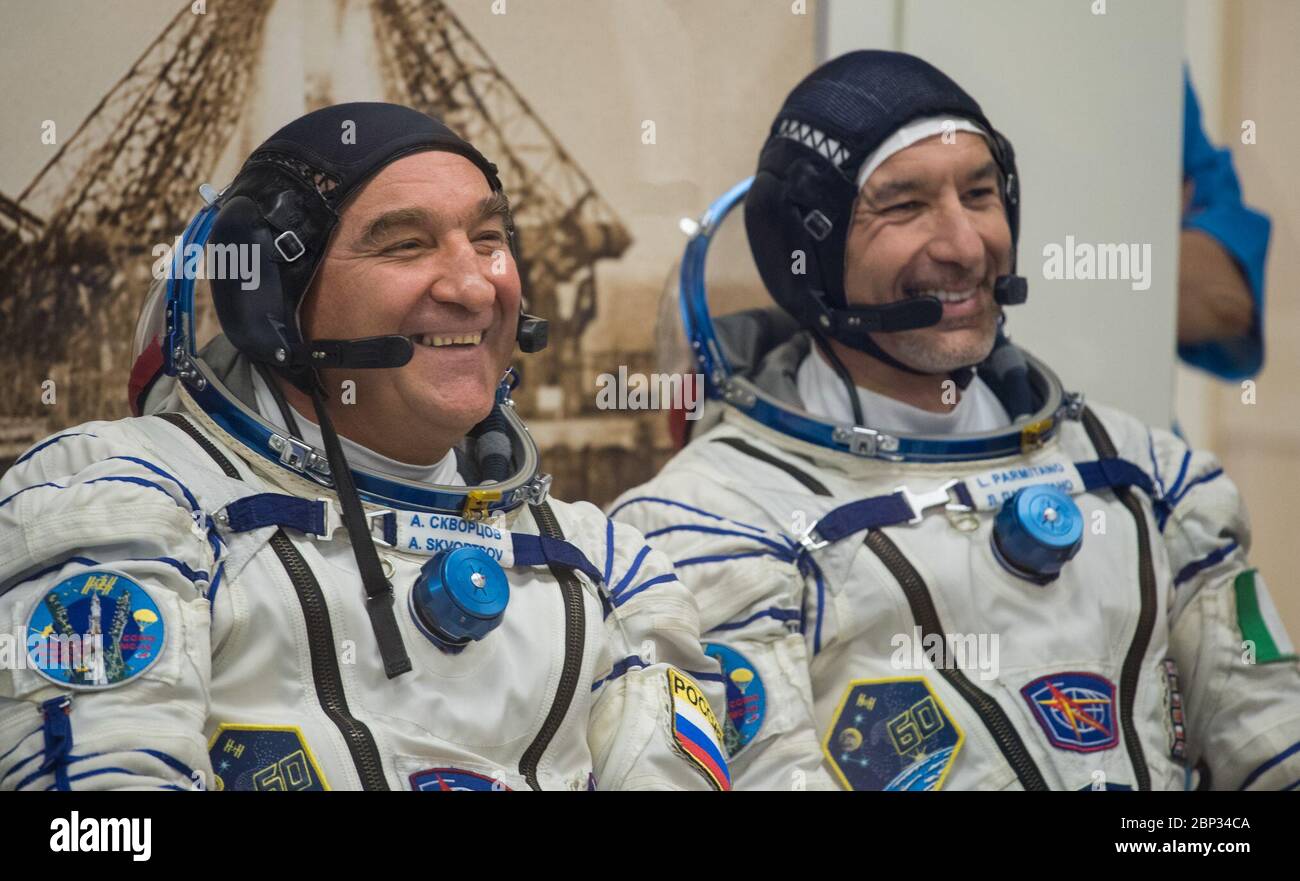 On July 20, 2019, Expedition 60 crew members, including Alexander ...