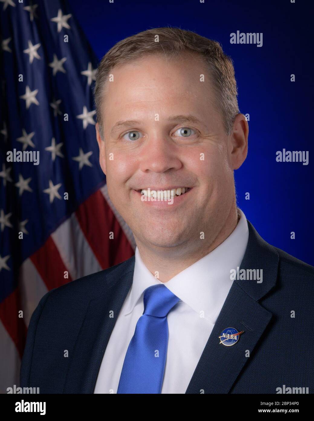 An official portrait of NASA Administrator Jim Bridenstine taken on ...