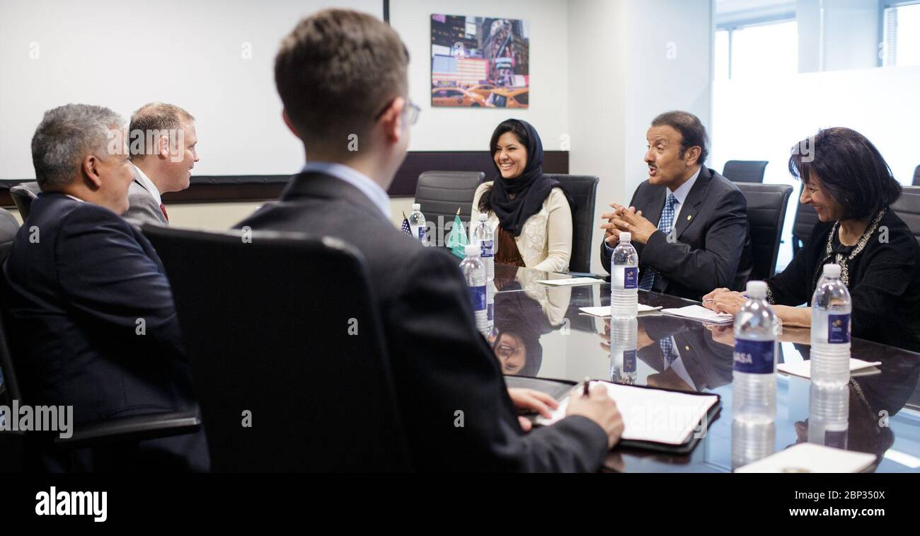 NASA Administrator Meets Saudi Ambassador and Chairman of Saudi Space ...