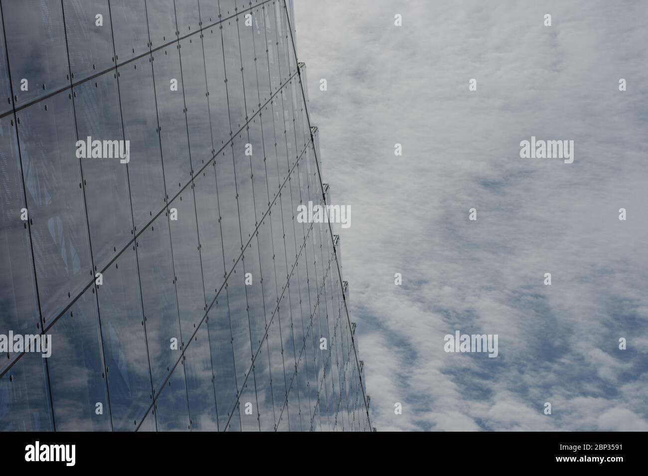 abstract blue sky reflection of the sky on mirror Stock Photo - Alamy