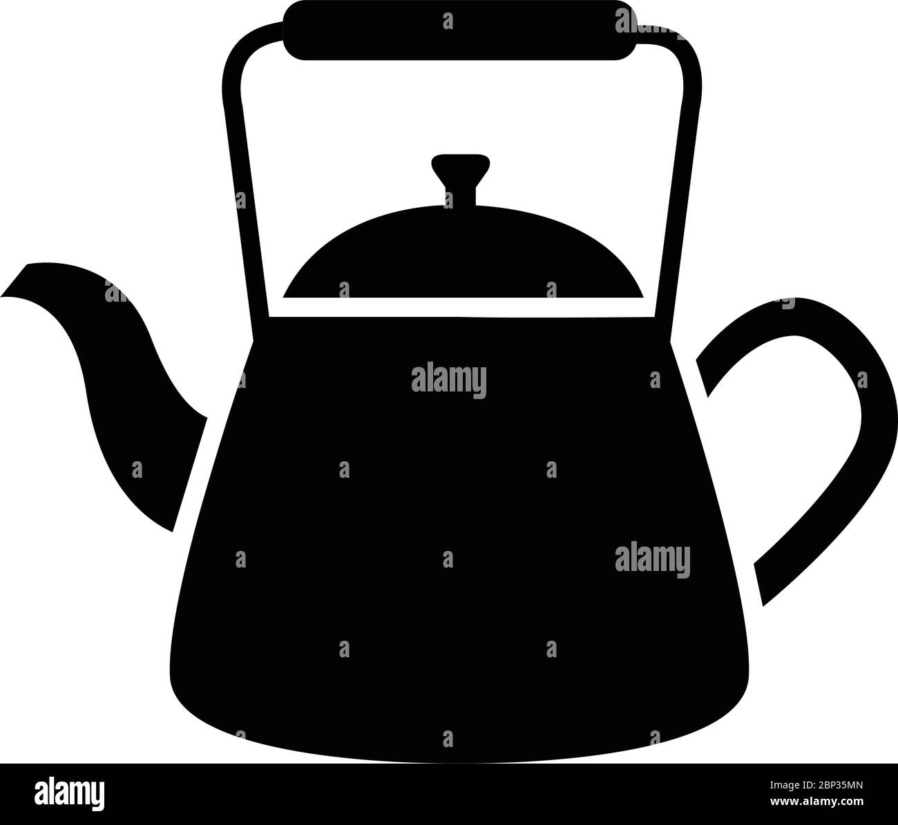 Kettle icon tea pot vector icon illustration Stock Vector Image & Art ...