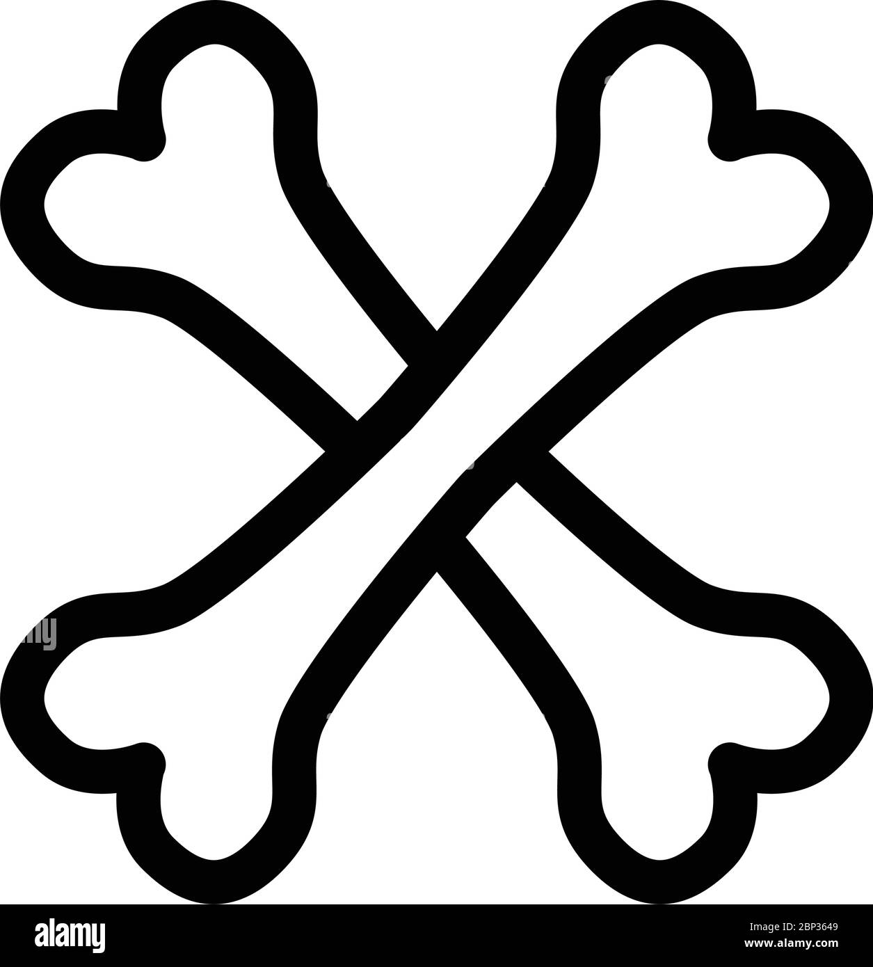 Crossed cross bones hi-res stock photography and images - Alamy