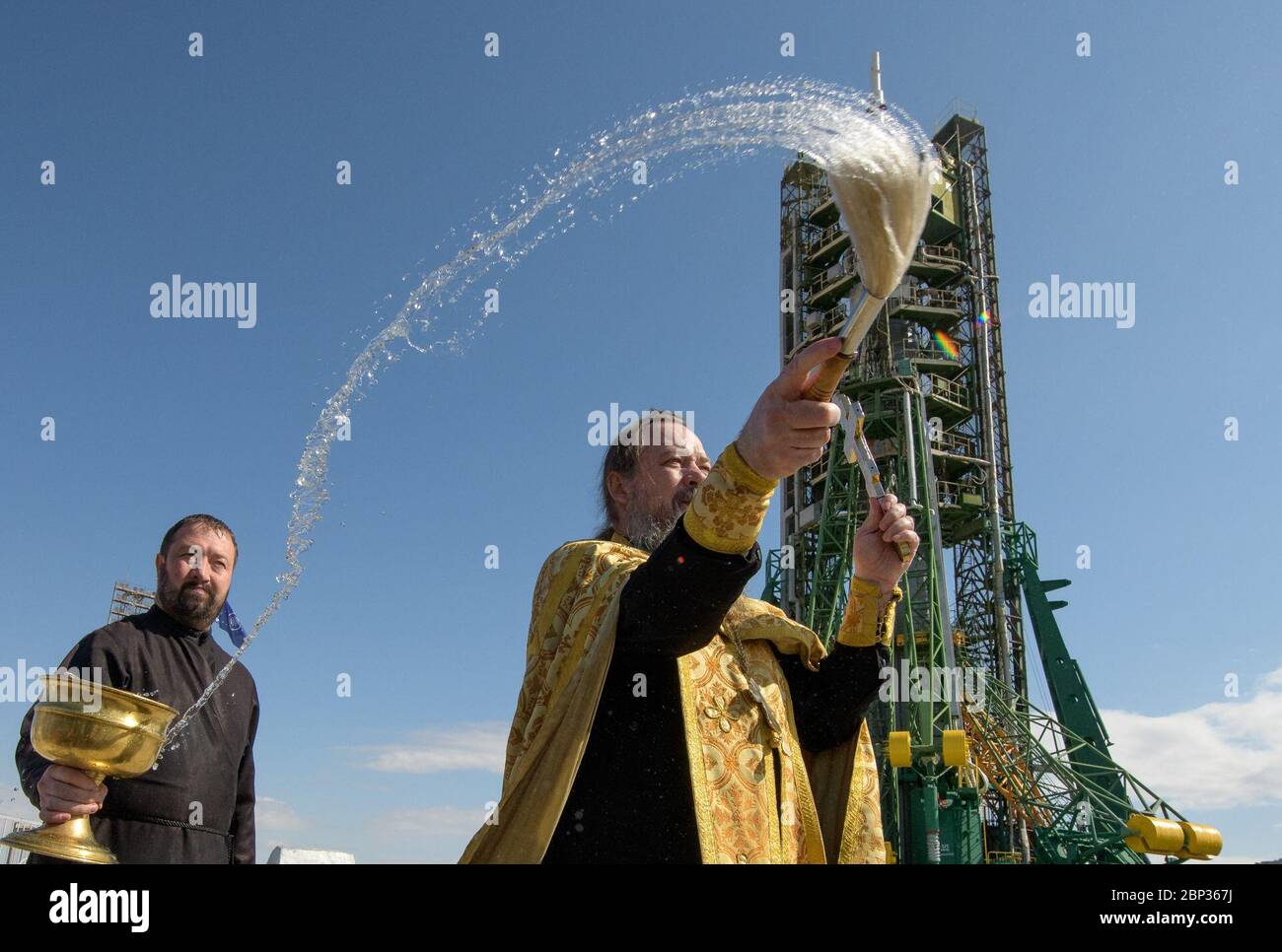 On September 24, 2019, Russian Orthodox Priest Father Sergei blessed ...