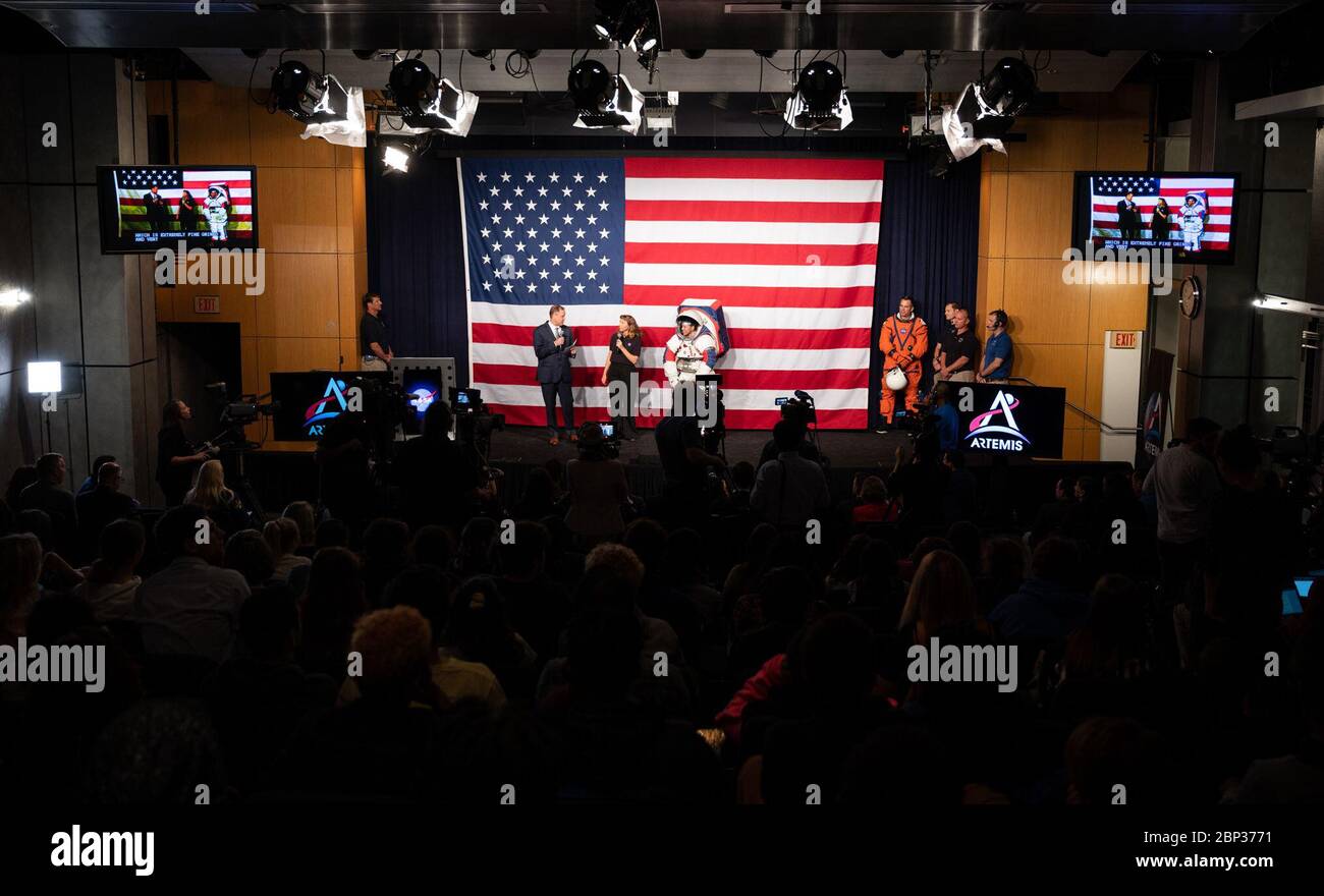 On October 15, 2019, NASA showcased the Exploration Extravehicular ...