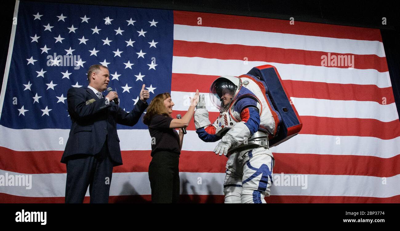 Artemis Generation Spacesuit Event NASA Administrator Jim Bridenstine ...