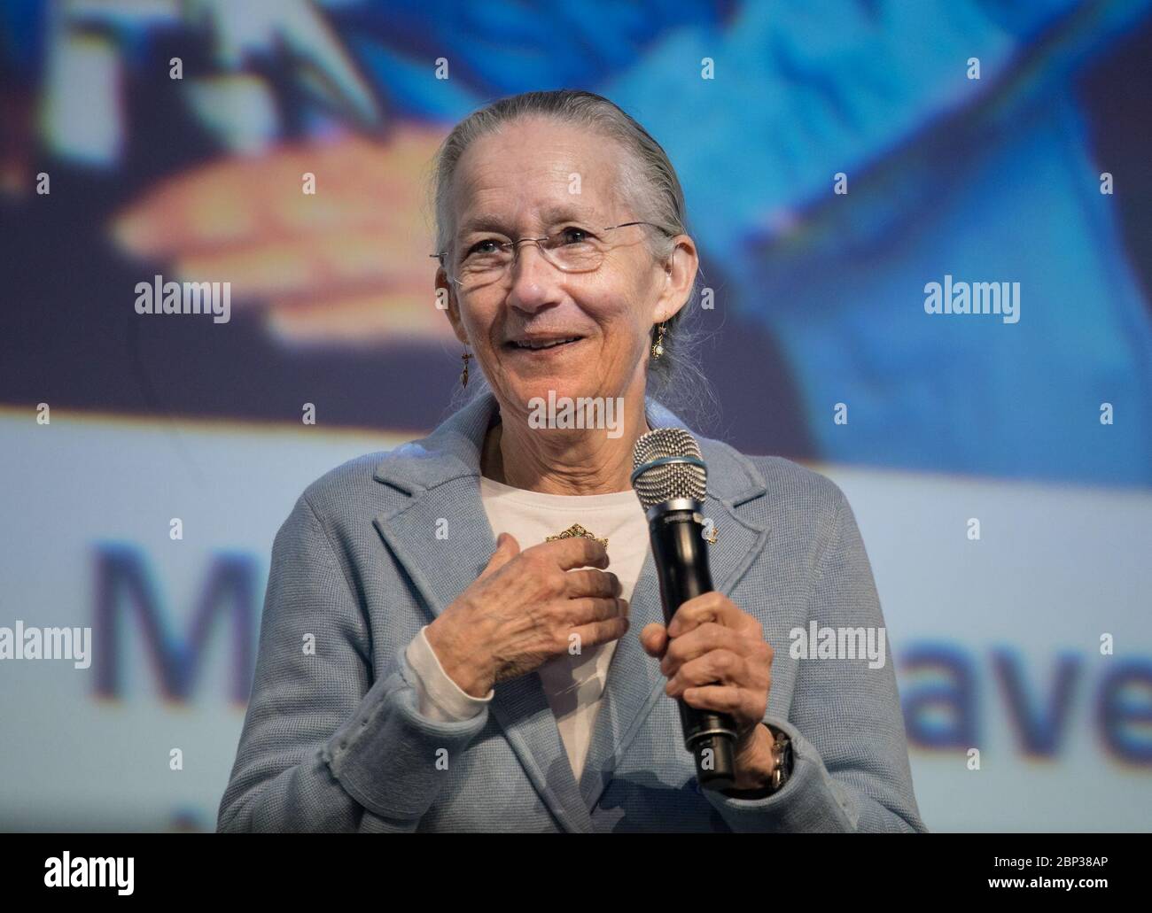 On October 25, 2019, former NASA astronaut Mary Cleave participated in ...