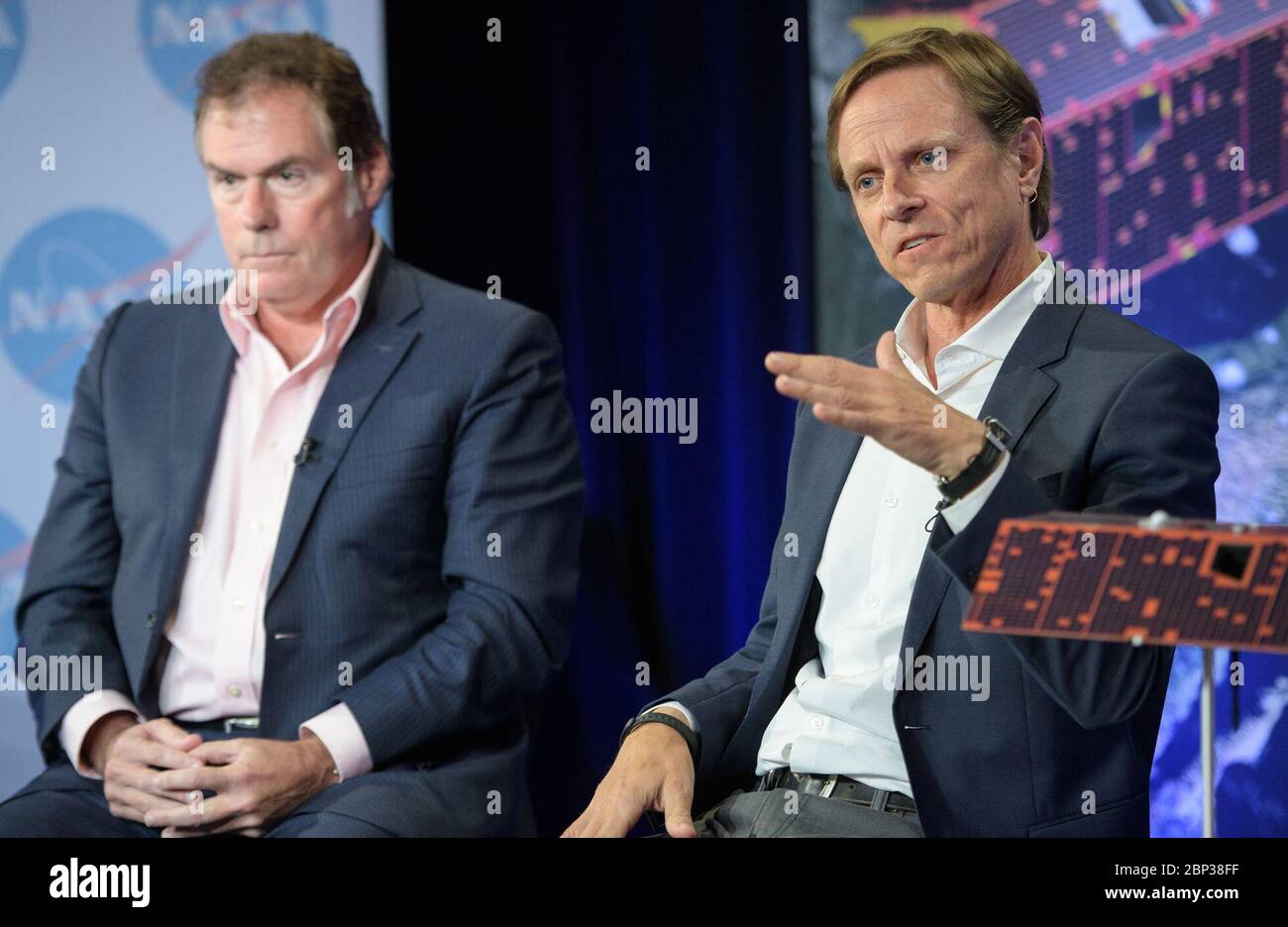 On April 30, 2018, Frank Webb, GRACE-FO project scientist, briefed the ...