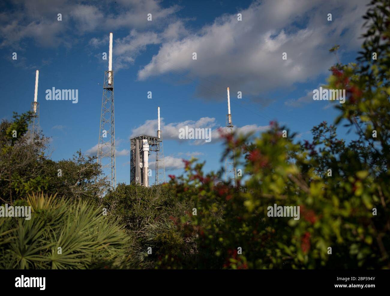 A United Launch Alliance Atlas V rocket with Boeing's CST-100 Starliner ...