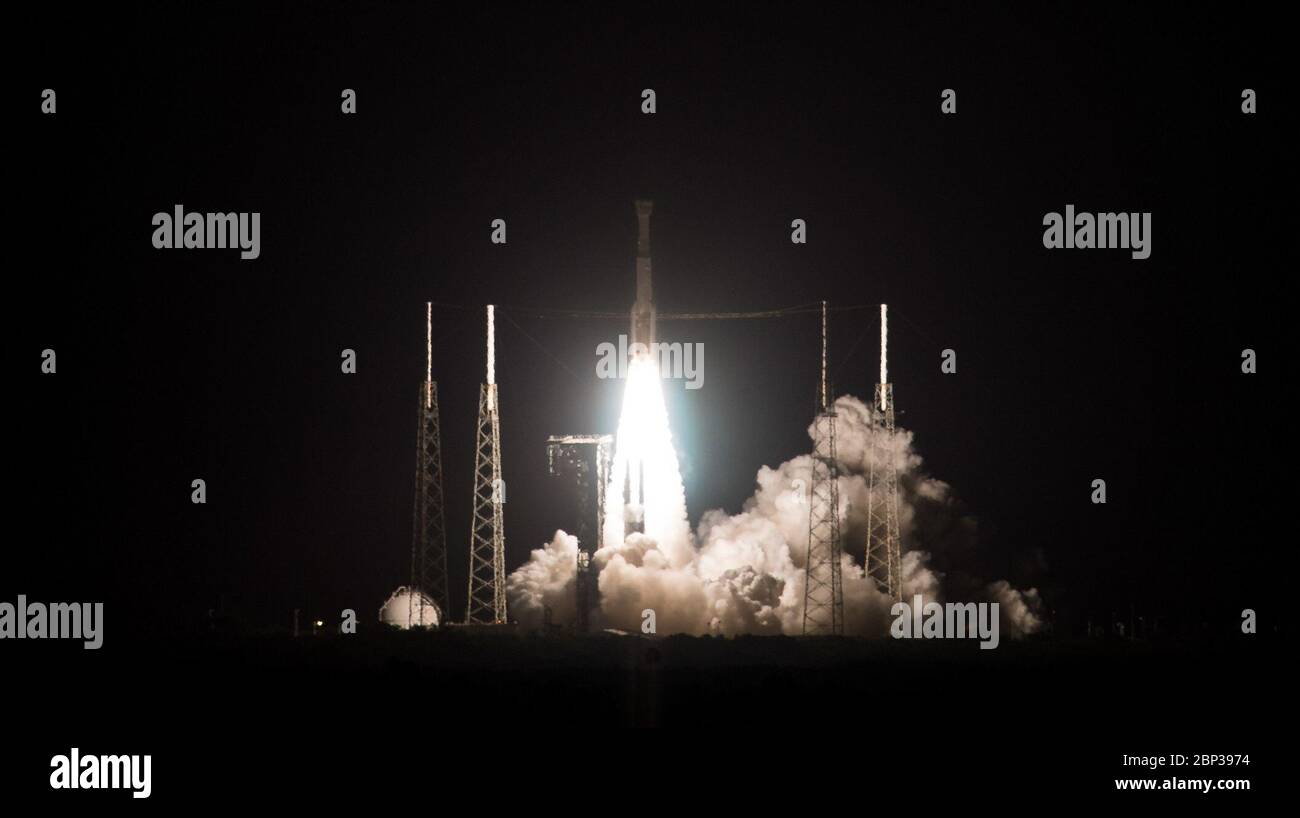 The Boeing CST-100 Starliner spacecraft, launched aboard an Atlas V ...