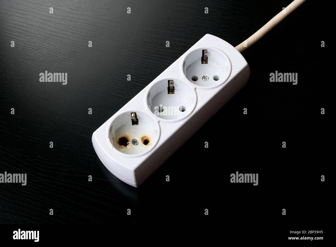 Extension cord burnt hi-res stock photography and images - Alamy