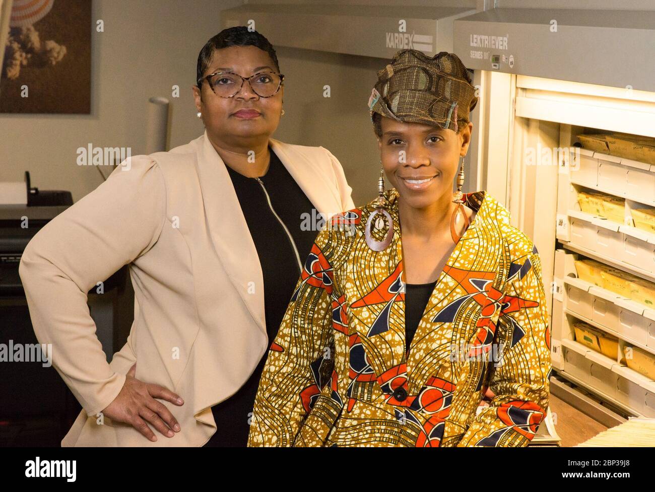 Connie Moore and Sheva Moore Portrait NASA Senior Photo Researcher ...
