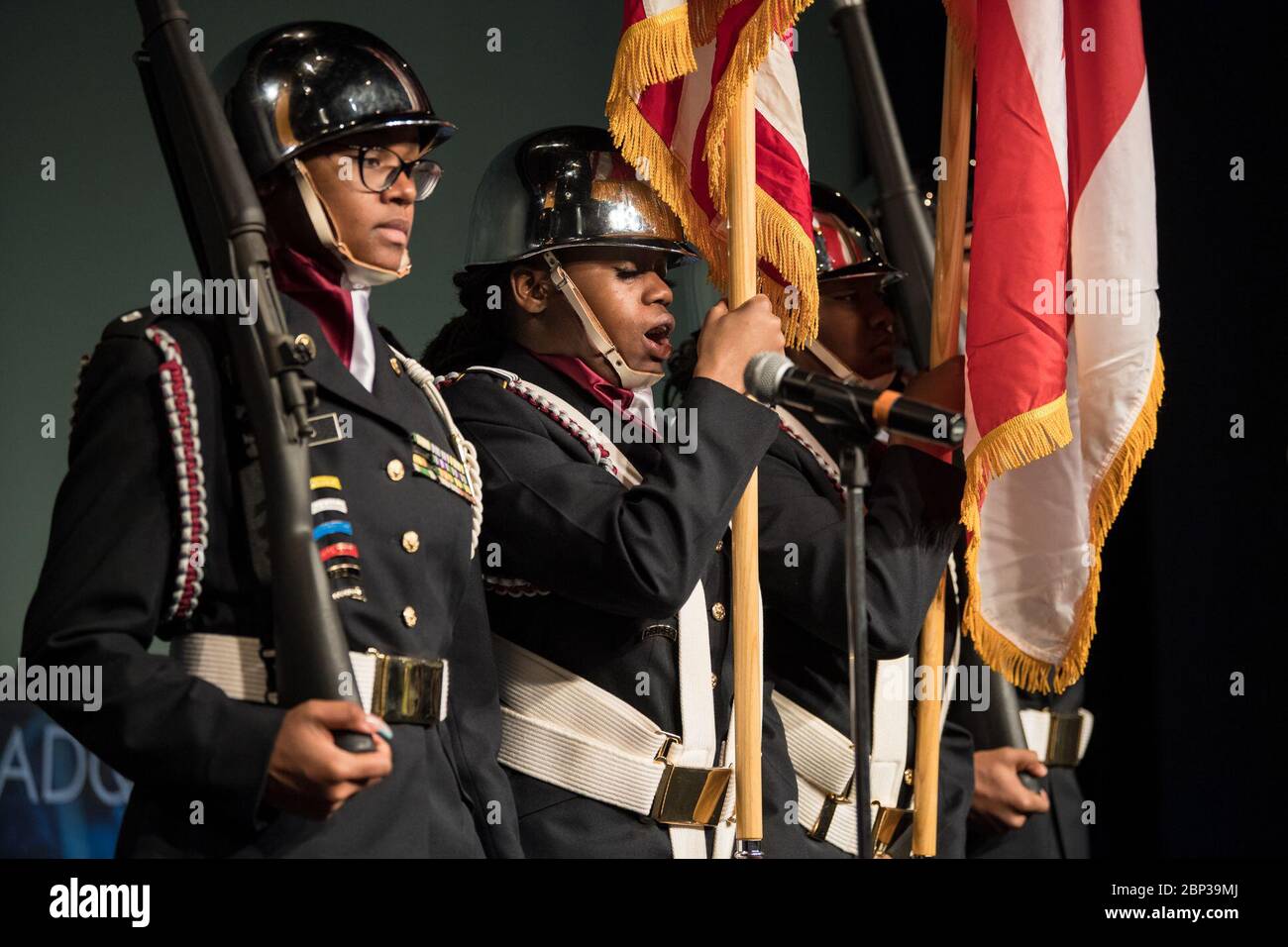 Mckinley technology high school army jrotc hi-res stock photography and ...