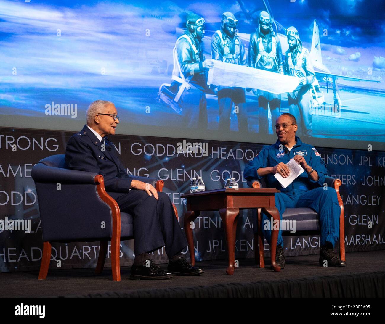 On February 5, 2020, NASA astronaut Alvin Drew spoke with retired U.S ...