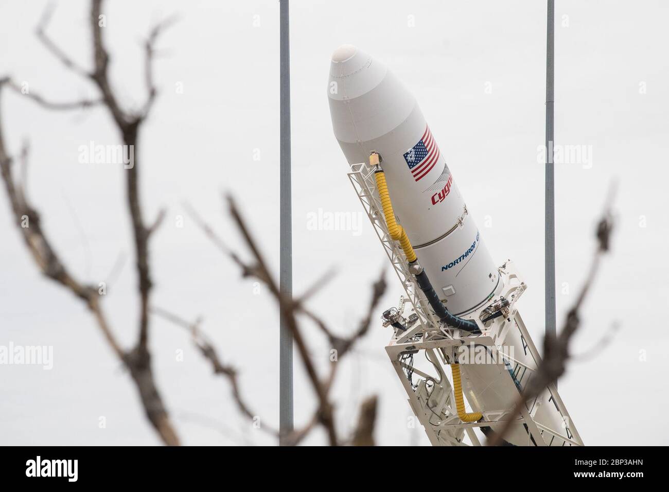 On February 12, 2020, the Cygnus resupply spacecraft atop the Northrop ...