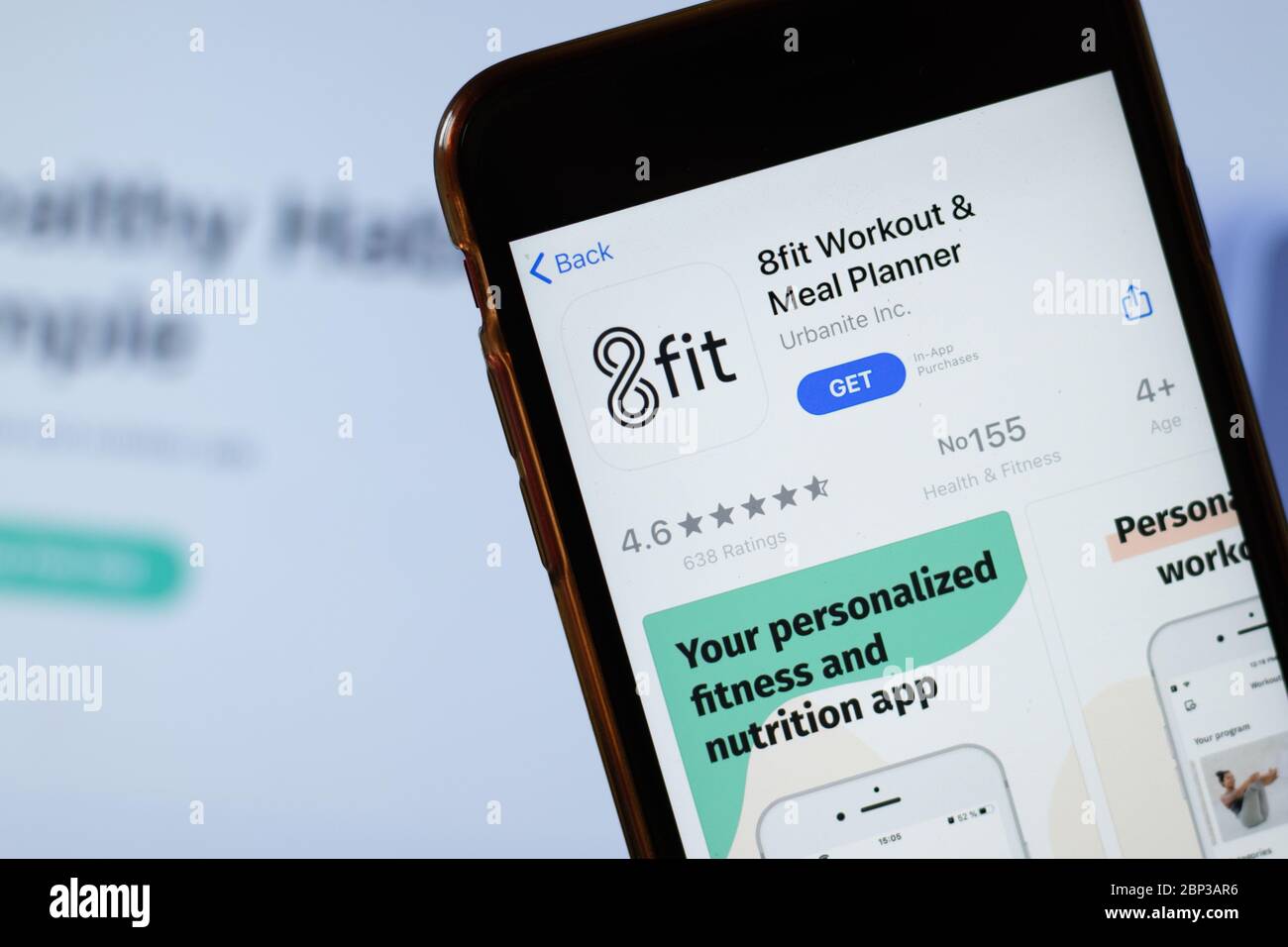 8fit logo hi-res stock photography and images - Alamy