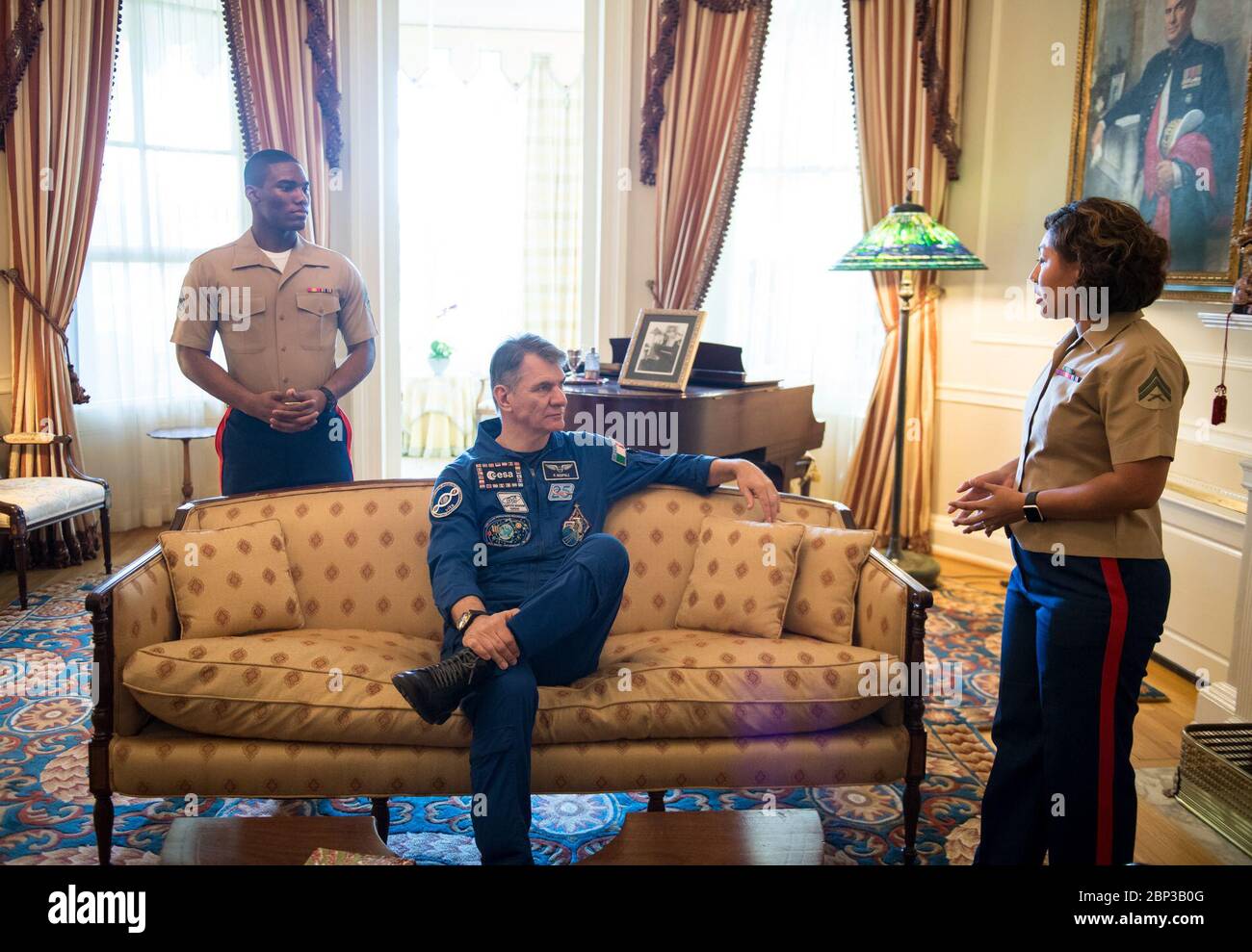 On May 7, 2018, ESA astronaut Paolo Nespoli and NASA astronaut Randy ...