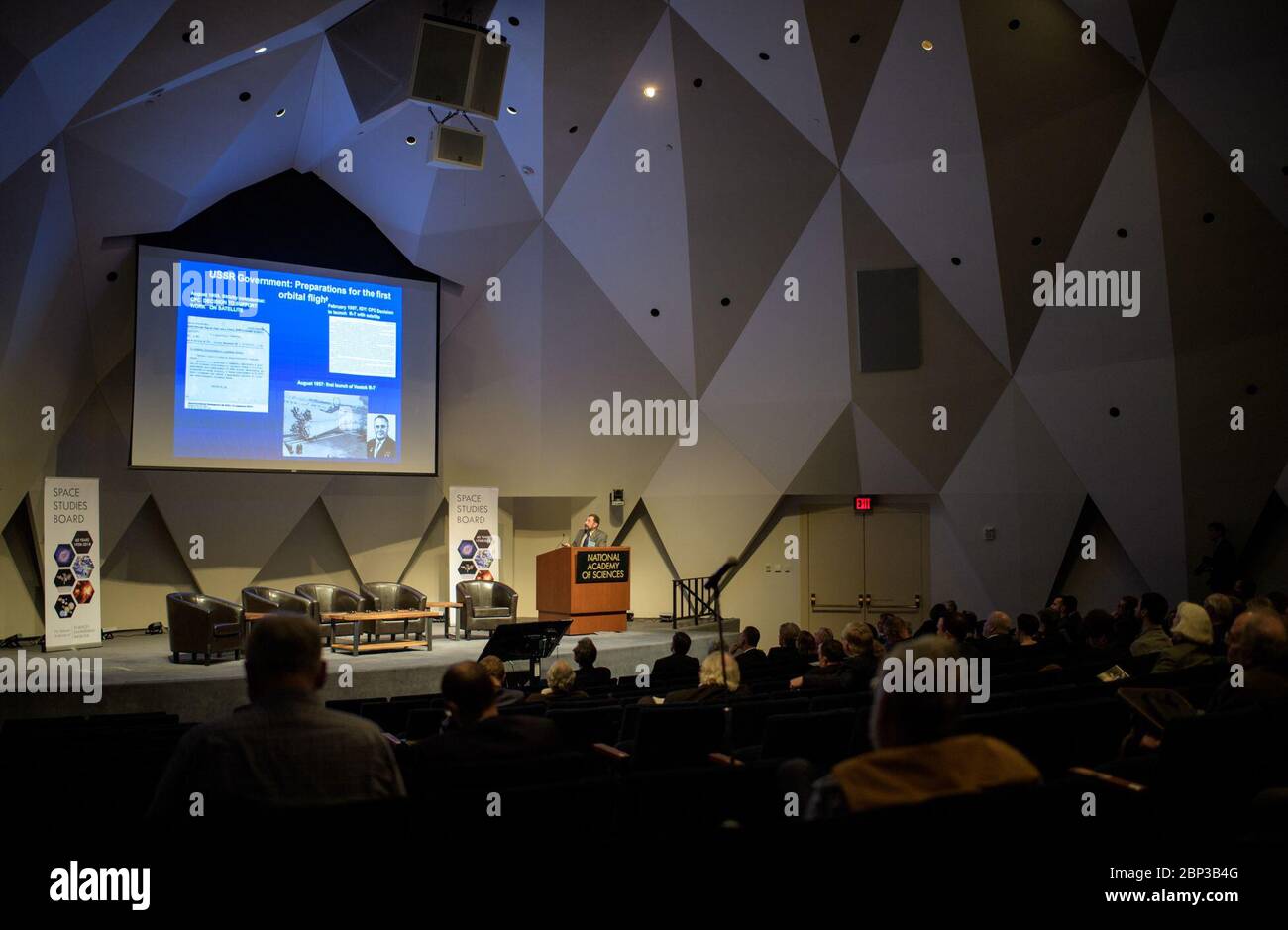 On January 31, 2018, NASA scientist Alexander Moiseev spoke at the ...