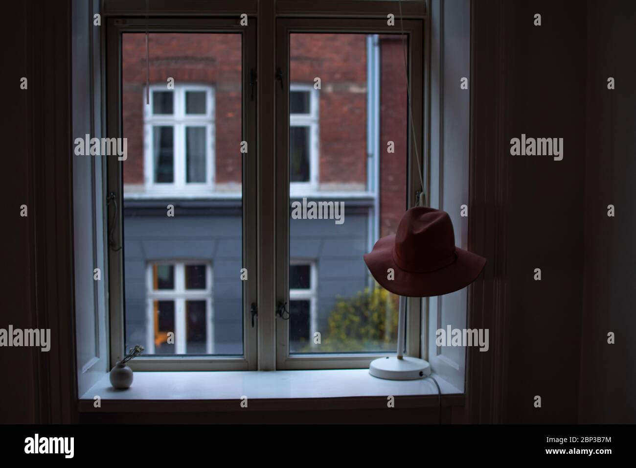 hut on lamp Stock Photo - Alamy