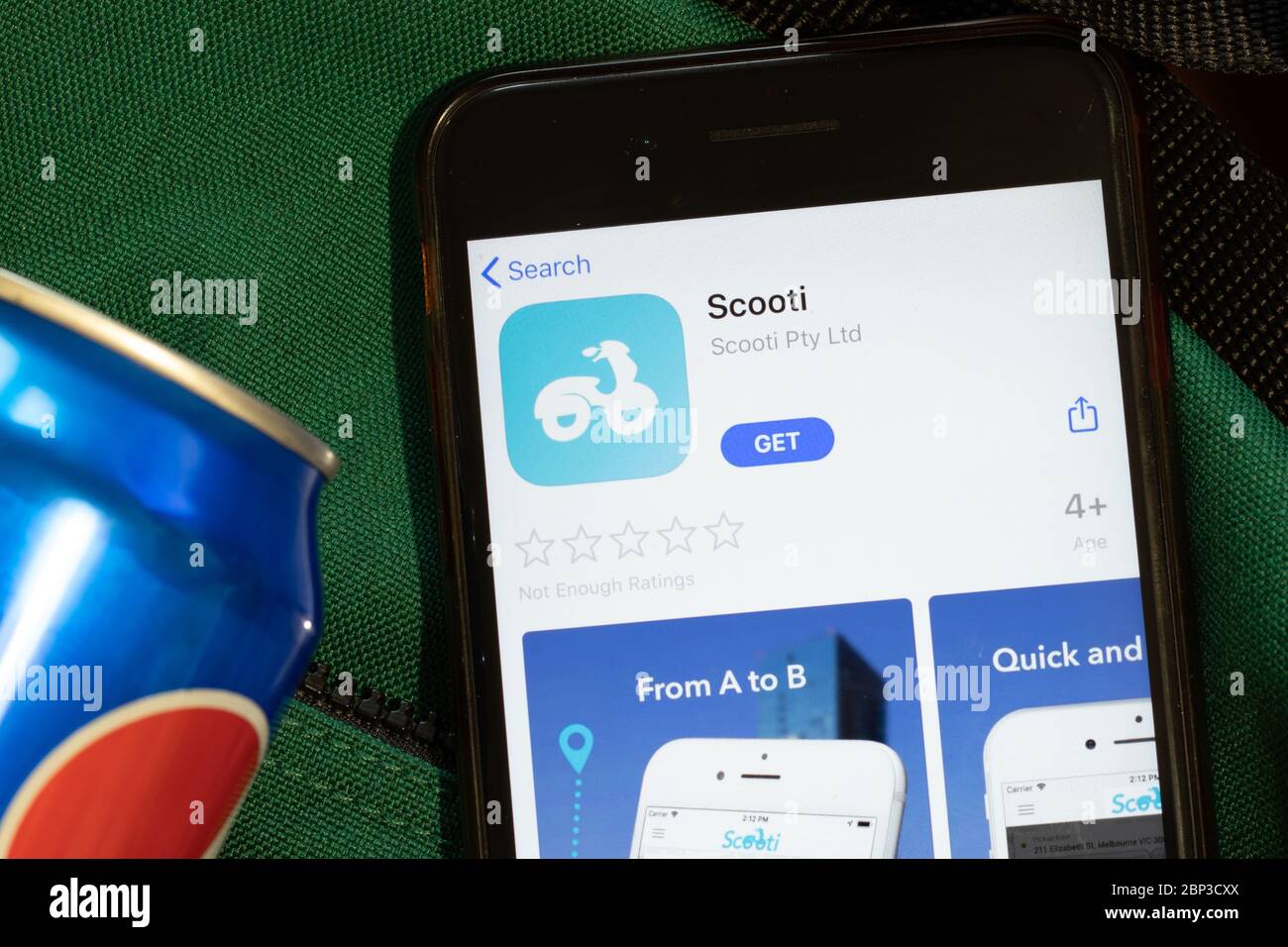 Scooti logo hi-res stock photography and images - Alamy