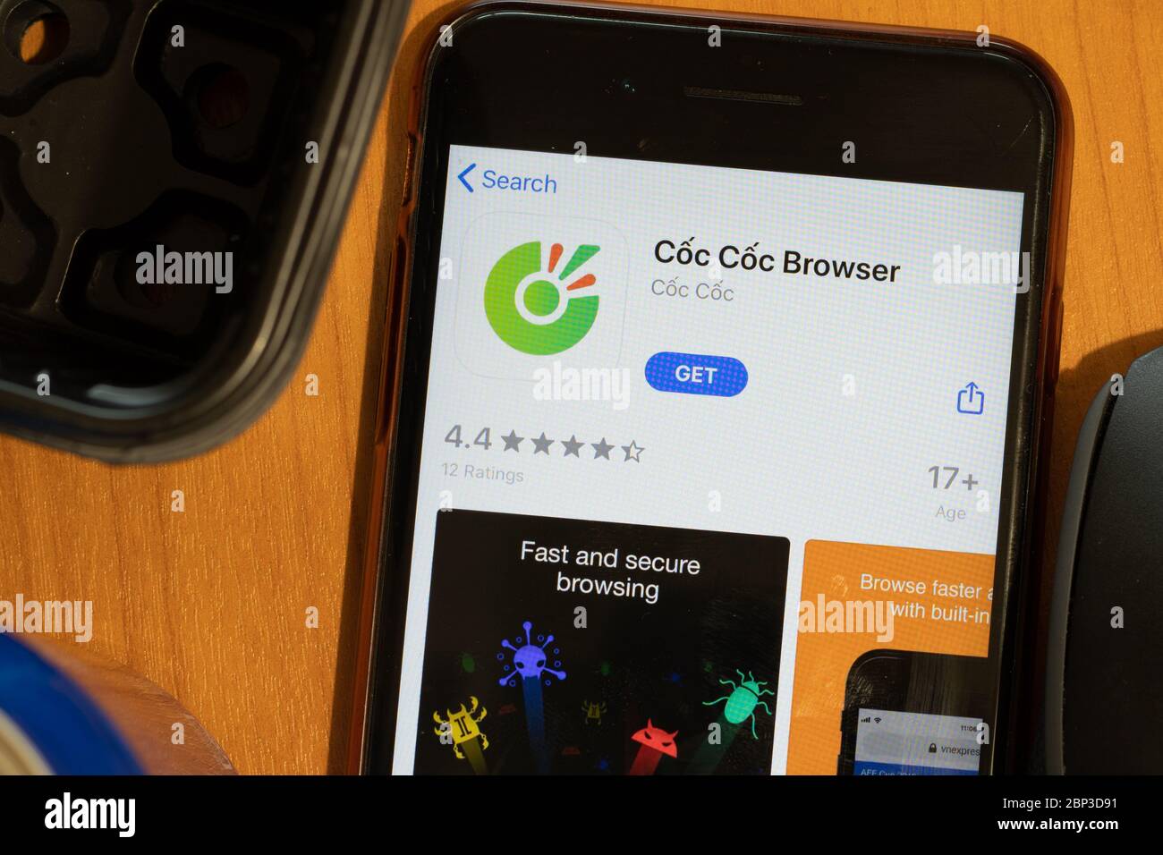 Coc coc browser hi-res stock photography and images - Alamy