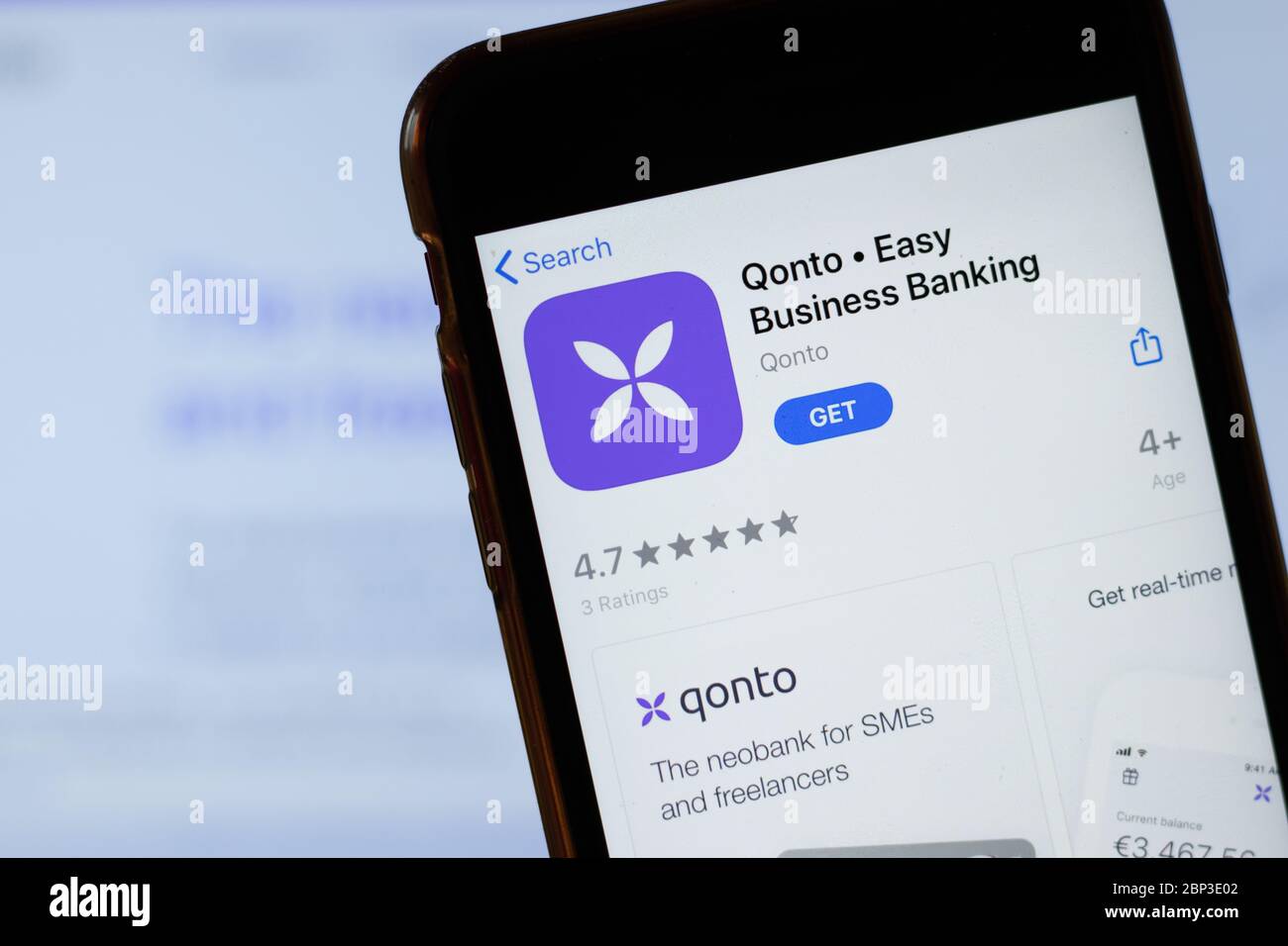 Qonto logo hi-res stock photography and images - Alamy