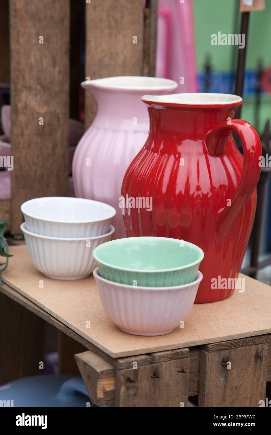 Porcelain pitcher hi-res stock photography and images - Alamy