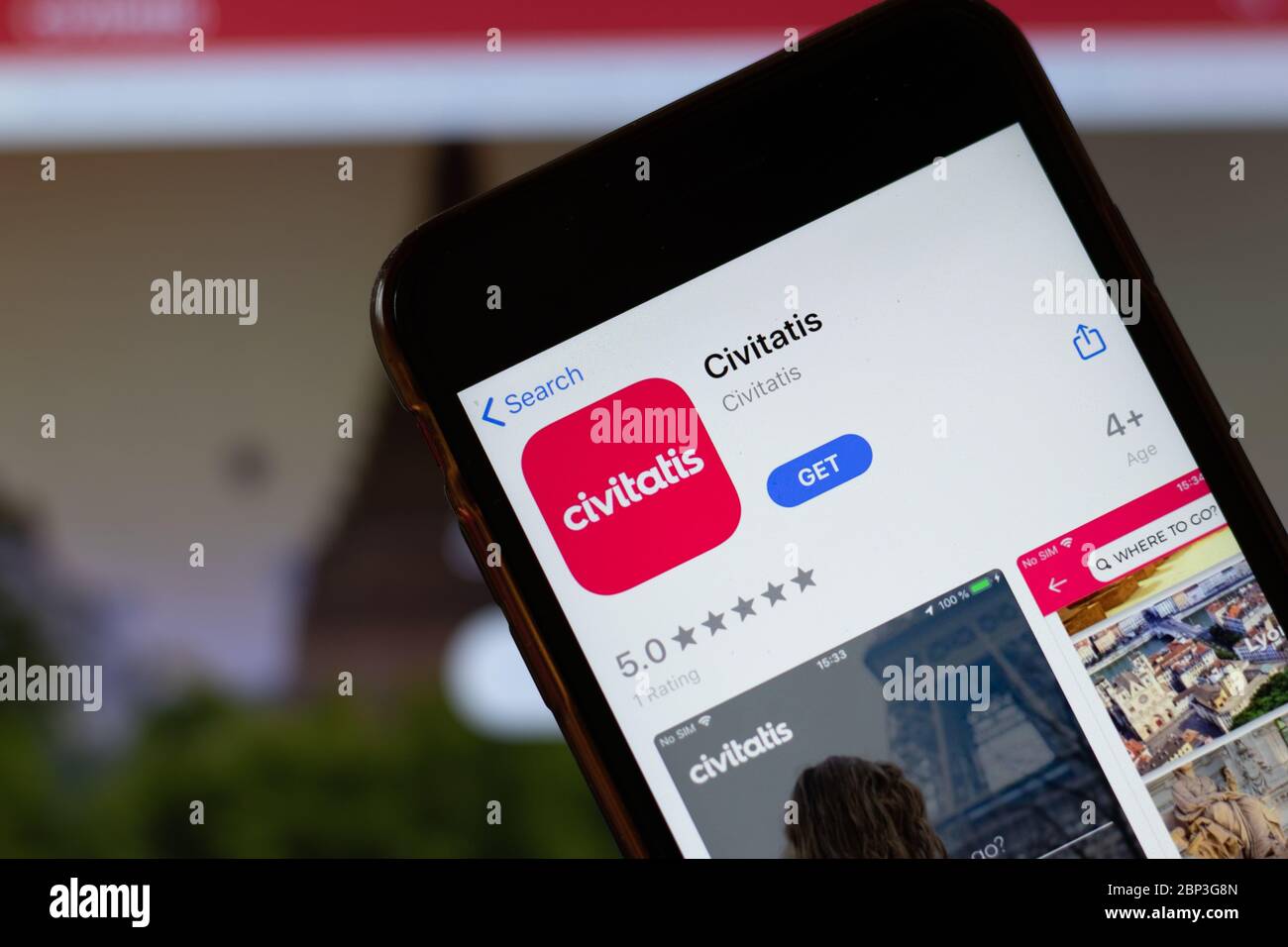 Civitatis logo hi-res stock photography and images - Alamy