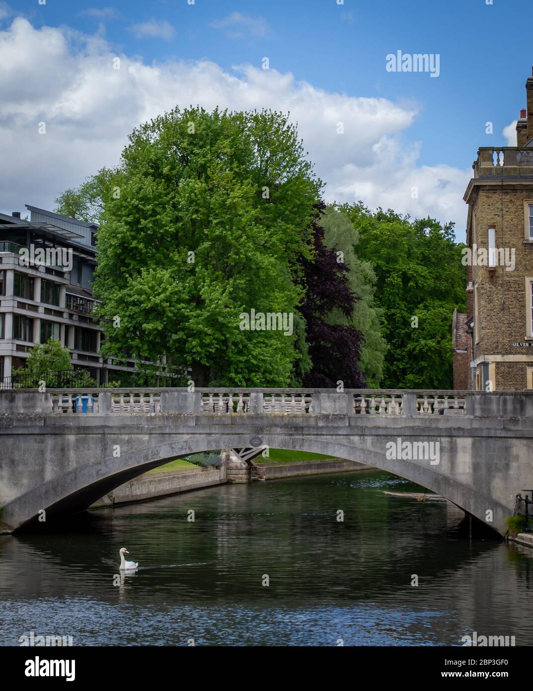 Silver street bridge cambridge hi-res stock photography and images - Alamy