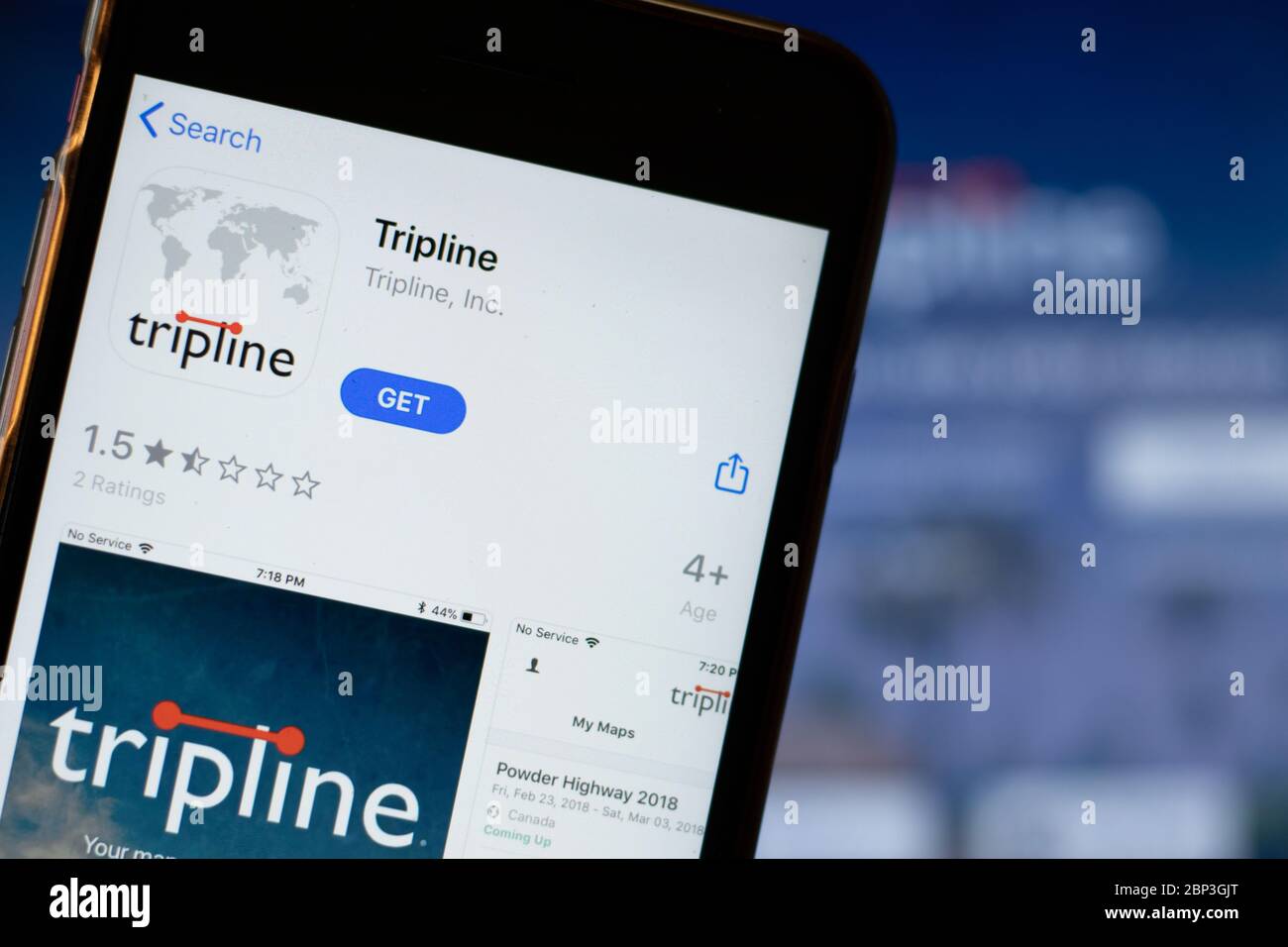 Tripline logo hi-res stock photography and images - Alamy