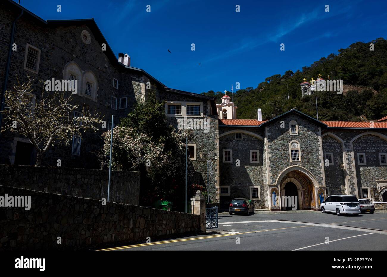 One of the wealthiest and best known monasteries in cyprus hi-res stock ...