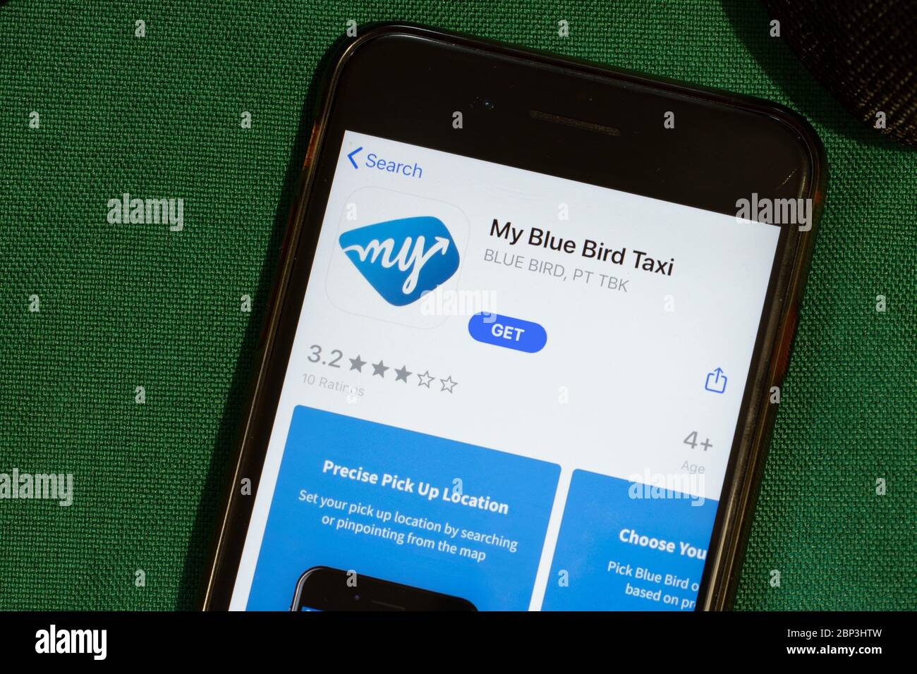 Blue bird taxi hi-res stock photography and images - Alamy