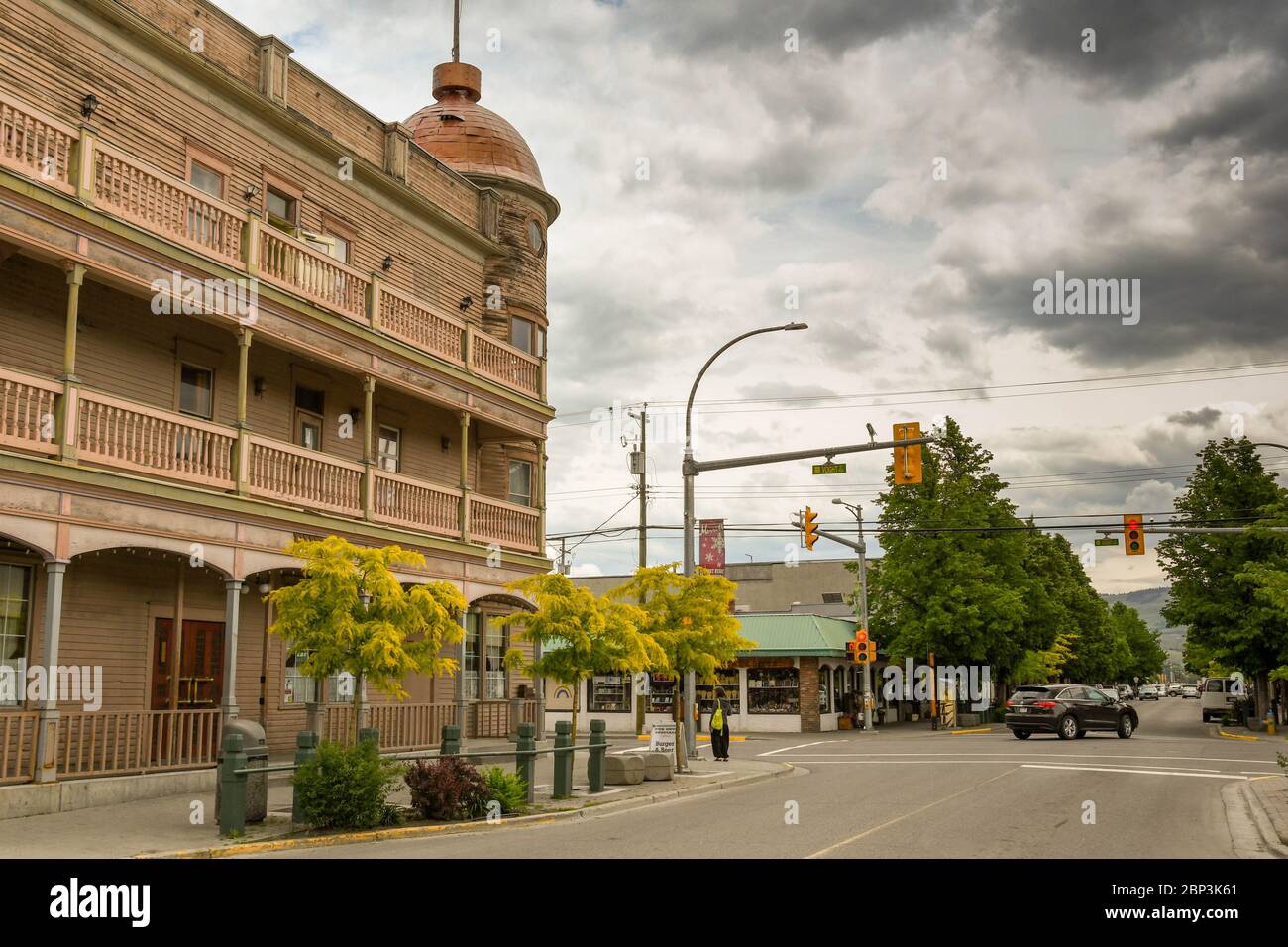 MERRITT, BRITISH COLUMBIA, CANADA - JUNE 2018: The historic Coldwater ...