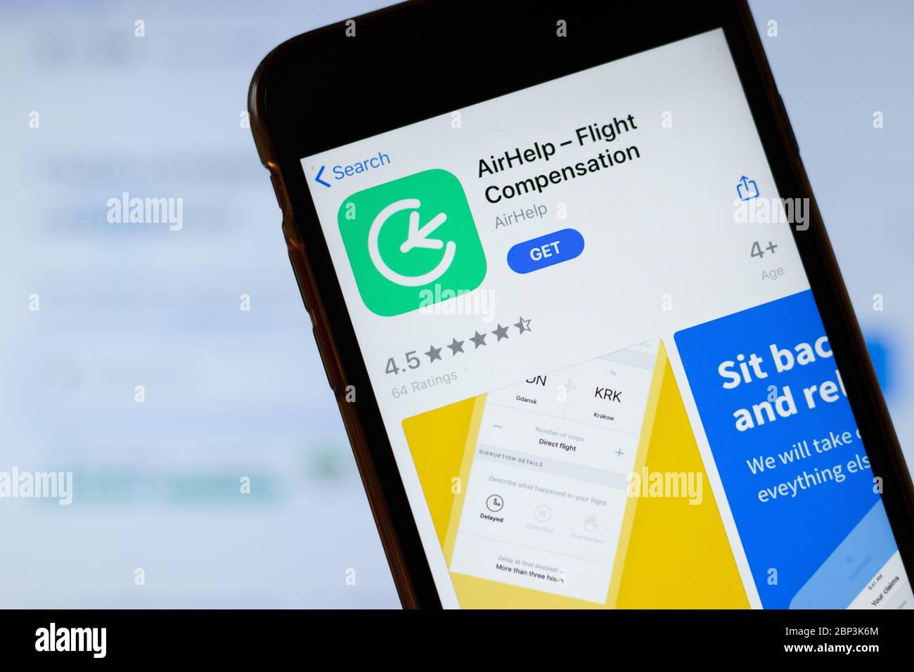 Airhelp logo hi-res stock photography and images - Alamy