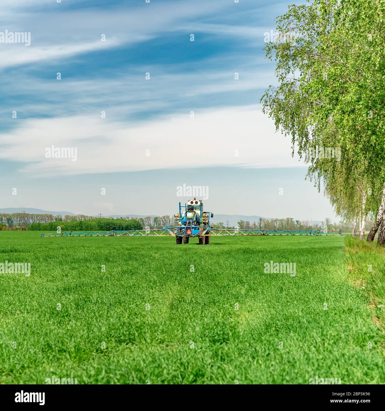 Spraying weeds hi-res stock photography and images - Alamy