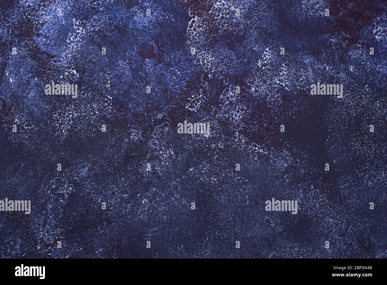 Dark blue concrete textured background Stock Photo - Alamy