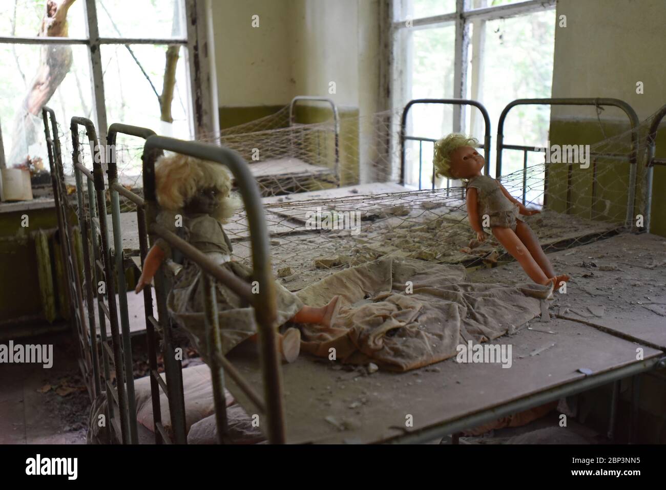 Chernobyl Exclusion Zone abandoned buildings Stock Photo - Alamy