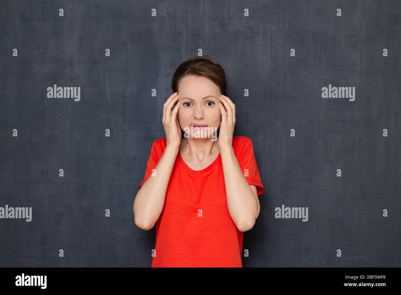Screaming Horrified Woman High Resolution Stock Photography and Images - Alamy