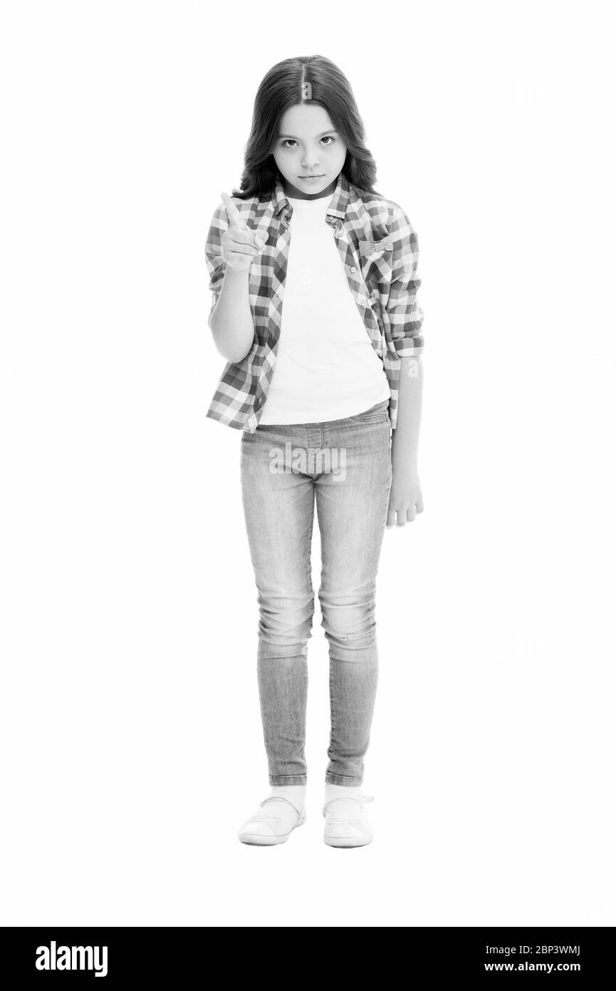 Be aware of. Upbringing versatile personality. Childhood concept. Girl ...